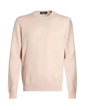 GRAN SASSO Light Cashmere Crewneck Sweater - Light Pink