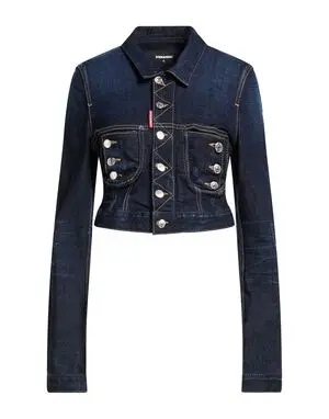 Dsquared2 Denim Outerwear Size Cotton, Elastane