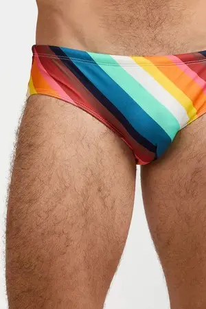 Mr Turk Bondi Stripe Swim Brief
