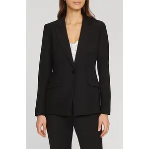 Elie Tahari The Sylvie One-button Blazer