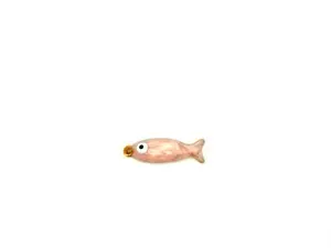 GEMINI JEWELRY Enamel Fish Charm - Pink