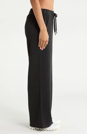 Prana Shea Soft Wide Leg Pants - Black
