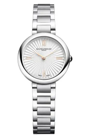 Baume & Mercier Joia Stainless Steel Quartz Watch - Silver