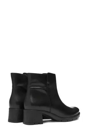 ARA Plum Side Zip Bootie