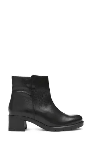 ARA Plum Side Zip Bootie