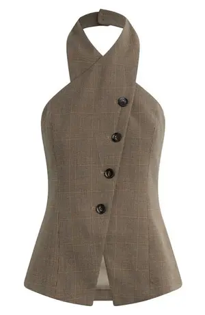 FAVORITE DAUGHTER The Crossover Halter Vest