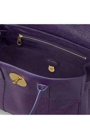 Mulberry Bayswater High Shine Leather Satchel