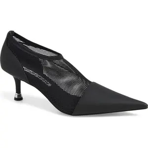 Alexander Wang Fei Mesh Pointed Toe Bootie - Black