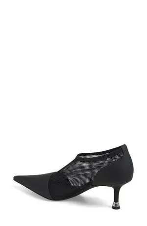 Alexander Wang Fei Mesh Pointed Toe Bootie