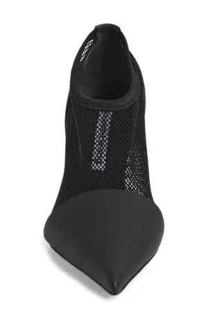 Alexander Wang Fei Mesh Pointed Toe Bootie