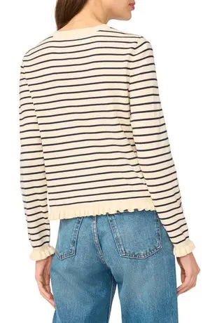 CECE DUPRAZ Ruffle Cardigan