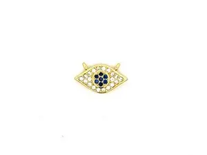 GEMINI JEWELRY Mini Evil Eye Connector Charm