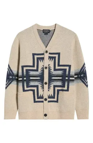 Pendleton Harding Lambswool Cardigan