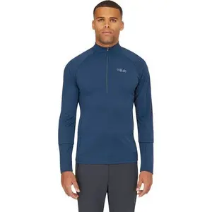 RAB Sonic Long-sleeve Zip Shirt Tempest Blue