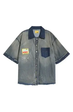 DIET STARTS MONDAY Mechanic Button-up Shirt