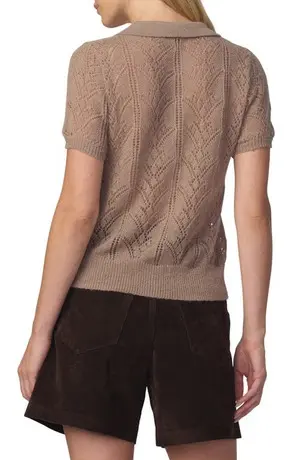 Joe's Jeans Short Sleeve Open Stitch Cardigan