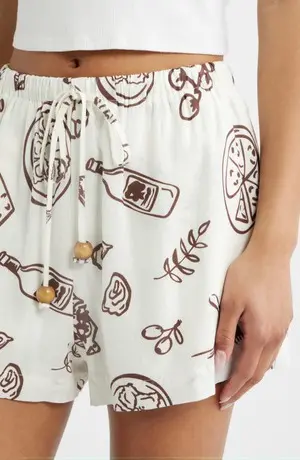 PETAL & PUP Avara Drawstring Shorts