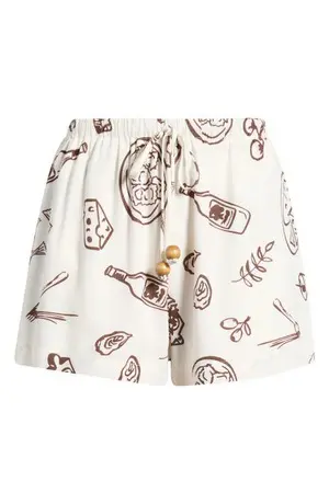 PETAL & PUP Avara Drawstring Shorts