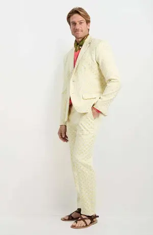 Mr Turk Thurston Crossroads Jacquard Blazer