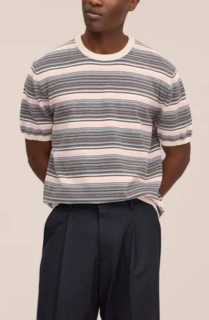 Nn07 Danny Striped Tee