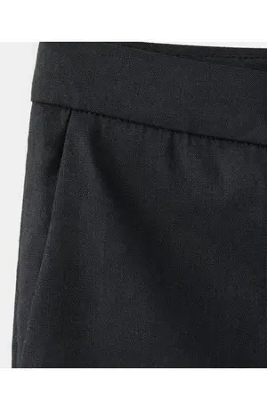Mango Linen Blend Capri Pants