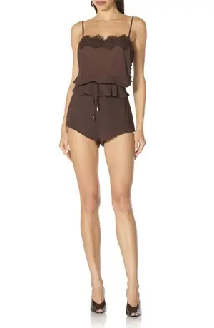 AFRM Wren Puff Miniskirt
