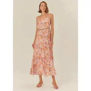 EXQUISE Paris Midi Dress - Multi Color