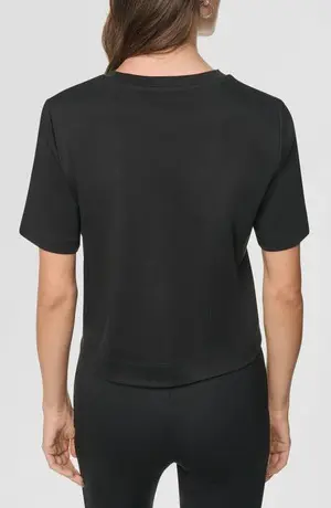 Dkny Animal Heat Set Stud Cotton T-shirt