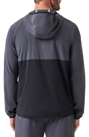 Travis Mathew Court Ready Colorblocked Hooded Performance Jacket