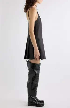 Acne Studios Dary Duchesse Satin Dress