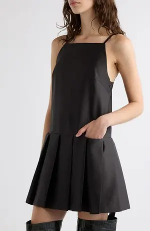 Acne Studios Dary Duchesse Satin Dress