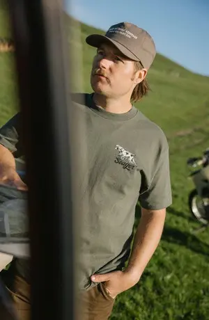 SEAGER CO Pointer Cotton Graphic T-shirt