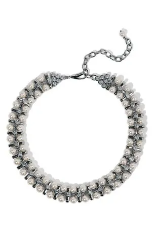 Nadri Imitation Pearl Retro Choker