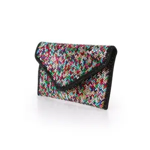 Badgley Mischka Bibi Color Blast Crystal Envelope