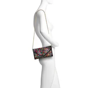 Badgley Mischka Bibi Color Blast Crystal Envelope
