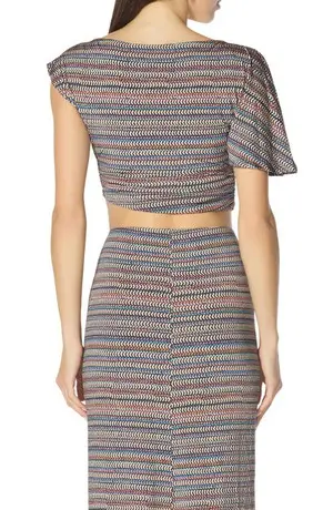 AFRM Perla Asymmetric Crop Top