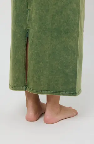 BY TESS COLLECTION Ari Skirt - Green