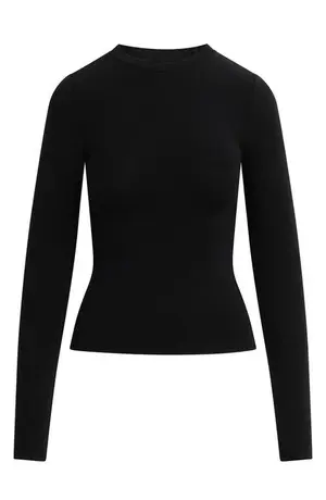 FAVORITE DAUGHTER The Heritage Long Sleeve Tee - Black