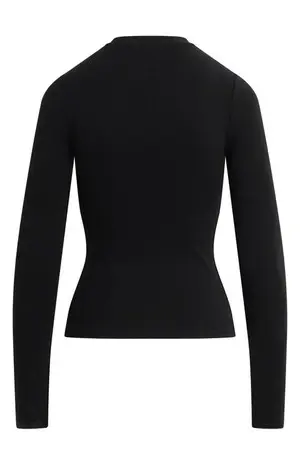 FAVORITE DAUGHTER The Heritage Long Sleeve Tee - Black