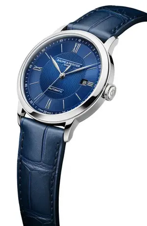 Baume & Mercier Classima Automatic Leather Strap Watch