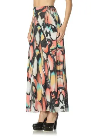 AFRM Sera Ankle Length Skirt - Brandy Butterfly