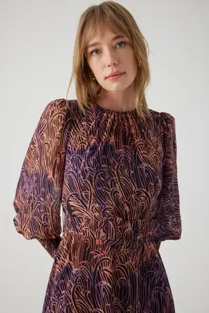 EXQUISE Adrienne Midi Dress