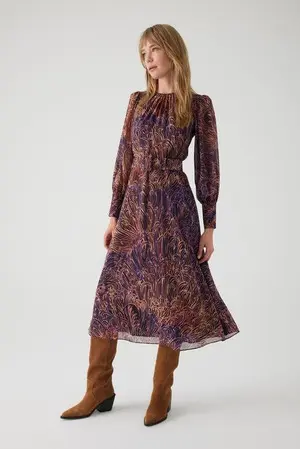 EXQUISE Adrienne Midi Dress