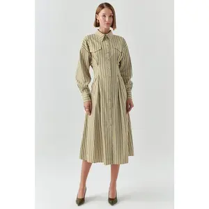 EXQUISE Flora Midi Dress - Multi Color