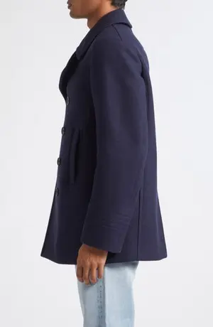 TOM FORD Soft Wool Felt Peacoat