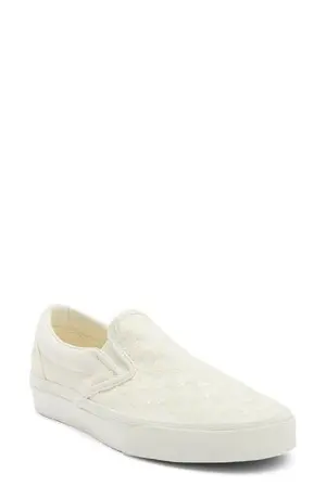 VANS Classic Slip-on Sneaker - White Checkerboard