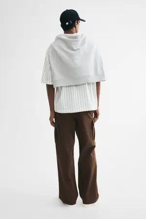 H&M Relaxed-fit Cargo Pants In Cotton - Dark Brown