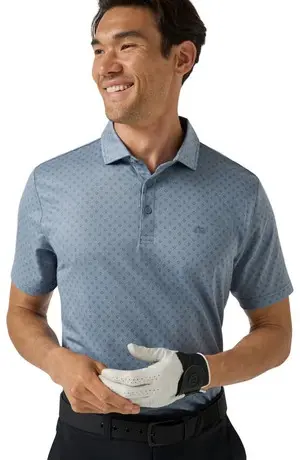 Travis Mathew Final Drive Geo Polo