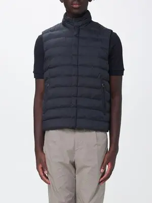 Herno Quilted And Padded Gilet - Navy