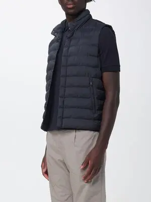 Herno Quilted And Padded Gilet - Navy